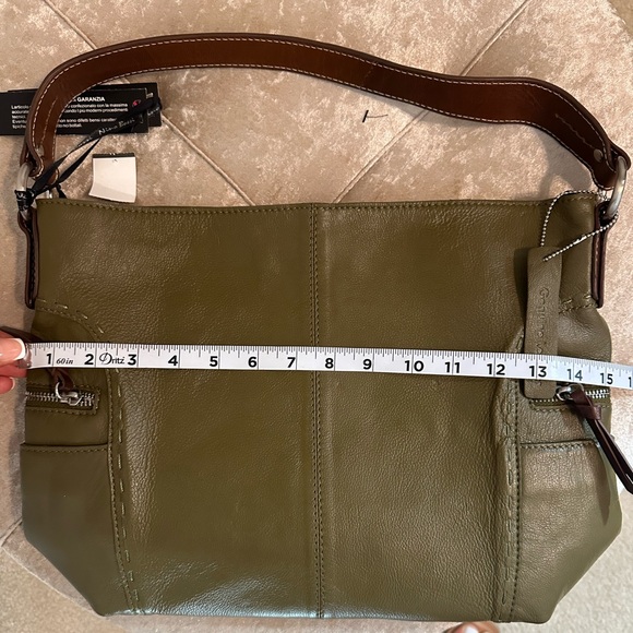 Nino BOSSI | Bags | Nino Bossi Italian Leather Olive Green Bag | Poshmark